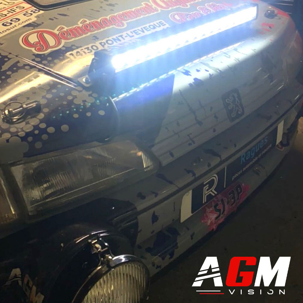 RALLYE DARK LED BALK - 20cm tot 100cm in Spot, Flood of Combinatie