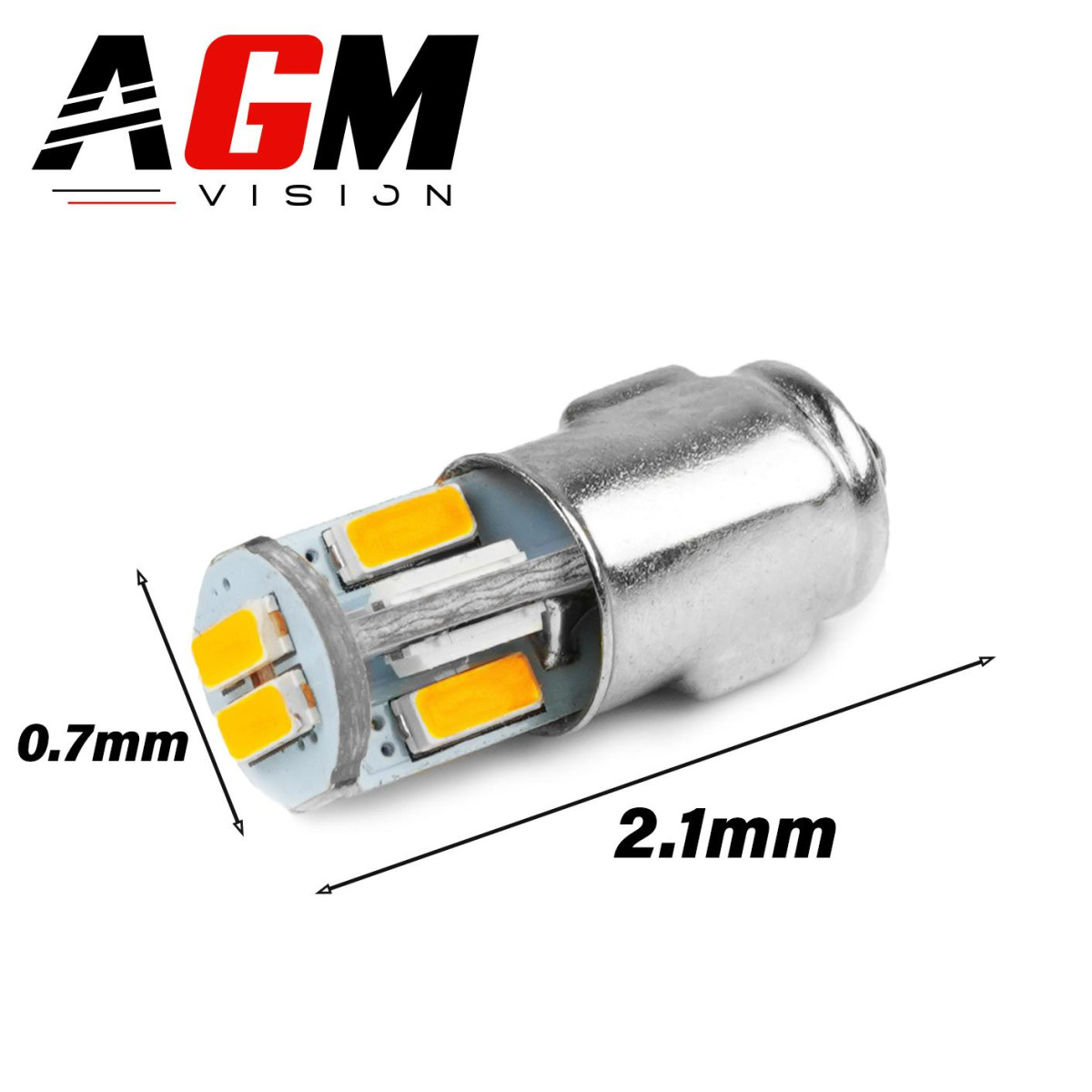 BA7S ULTRA 360° LED Bulb (Orange) - Car