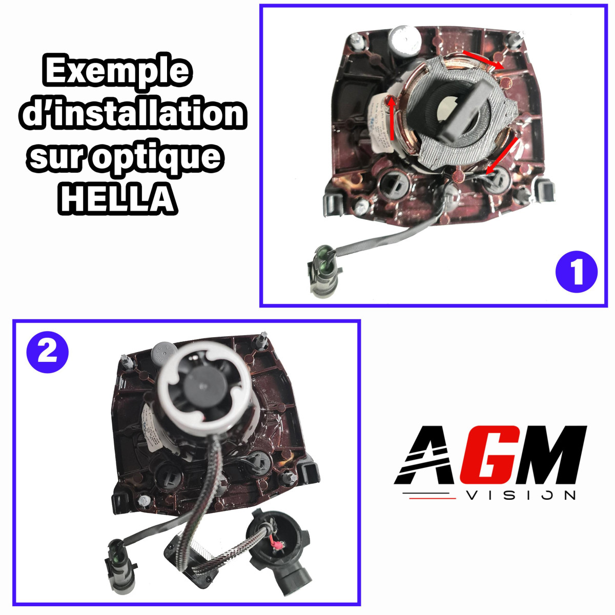 LED-Kit H1 + HELLA-Adapter, Wohnmobil, Traktor