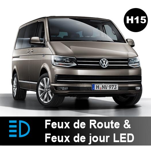 PACK LED feux de route Volkswagen Transporter T6.1 de 2020-2024 ...