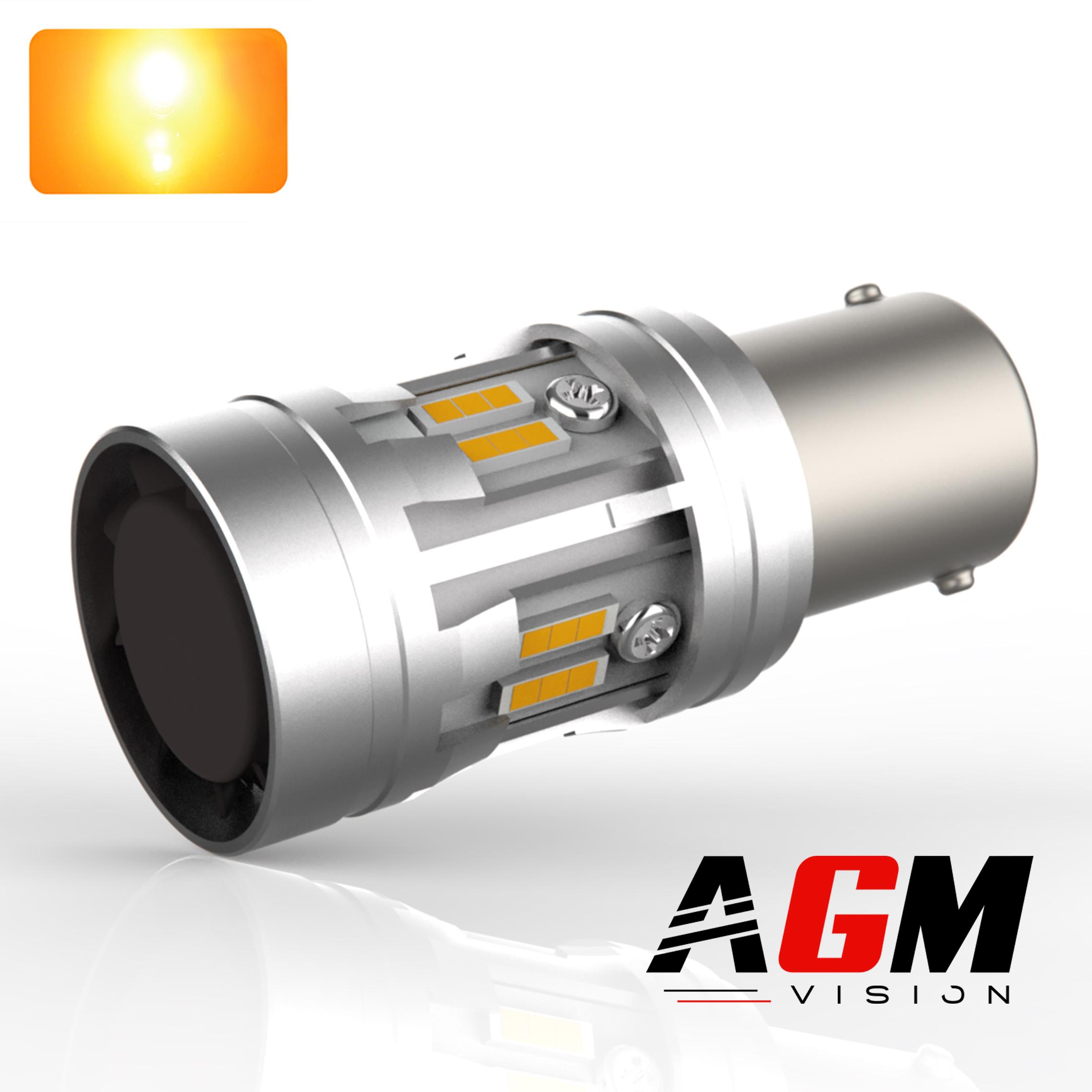 VORTEK MAX P21W-BA15S LED Bulb (Orange) Indicator