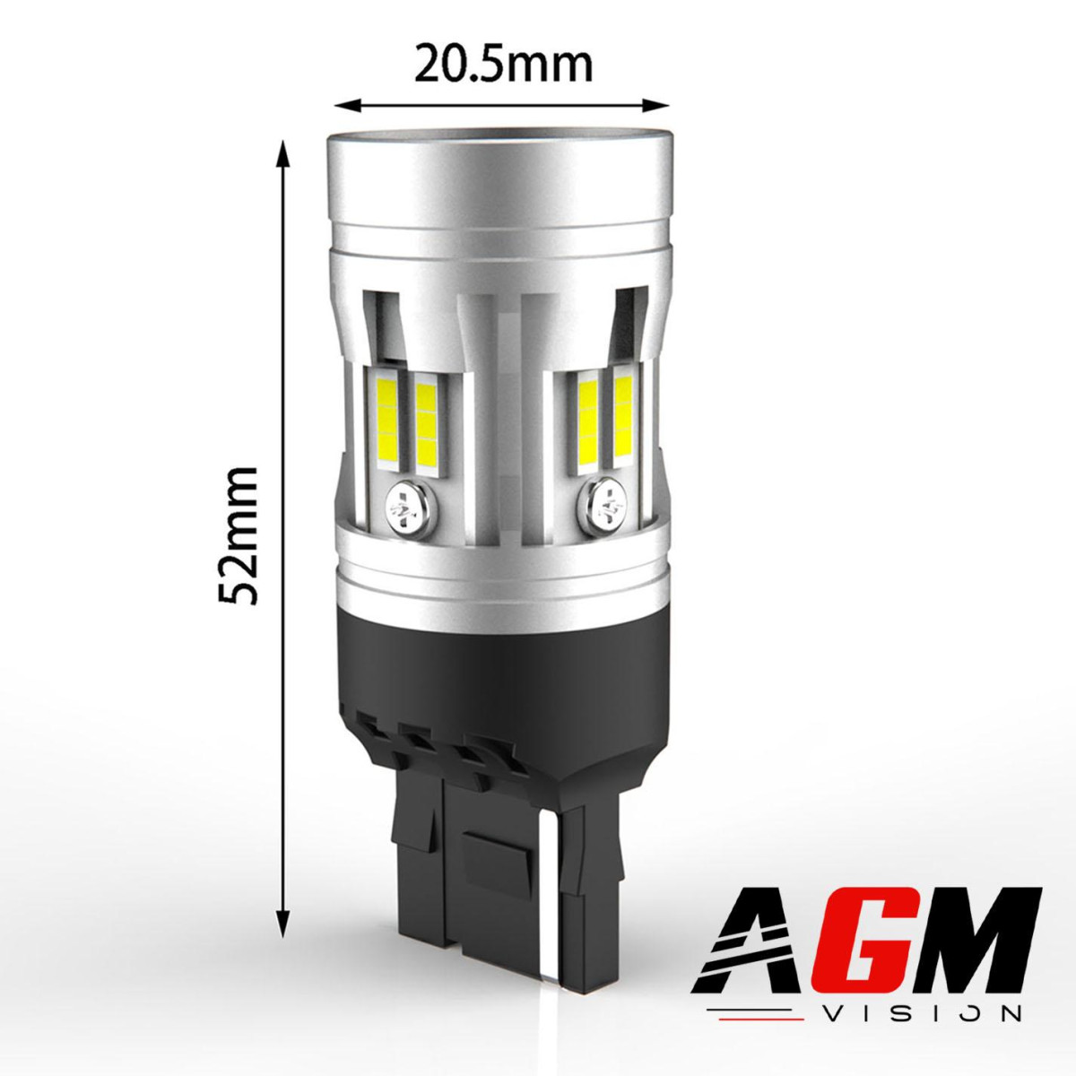 VORTEK MAX T20 W21W LED Bulb (white) - Reverse lights