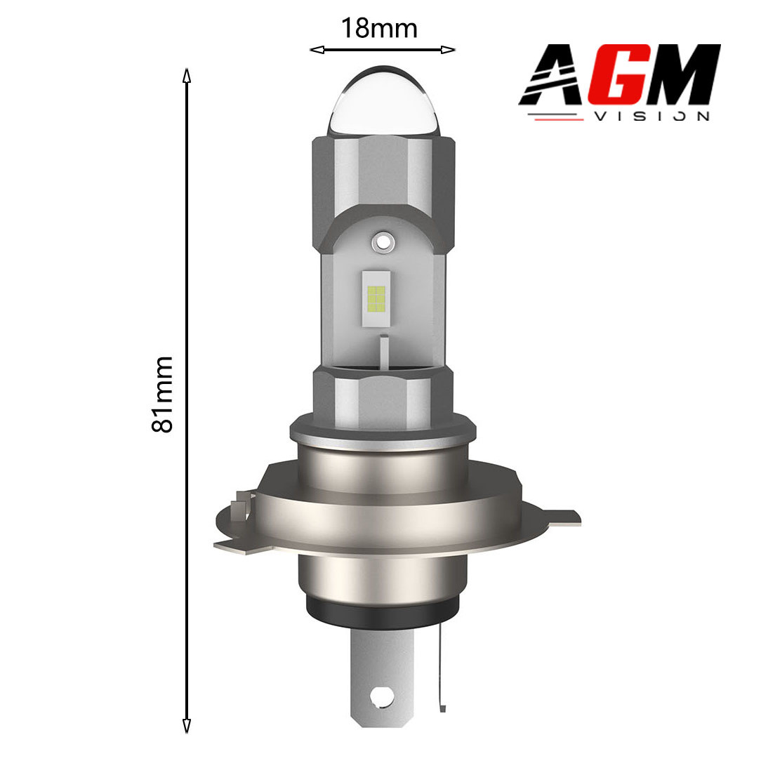 LED-lamp HS1 Dual Tech specifiek AC-DC - Wit 6000K - Motor